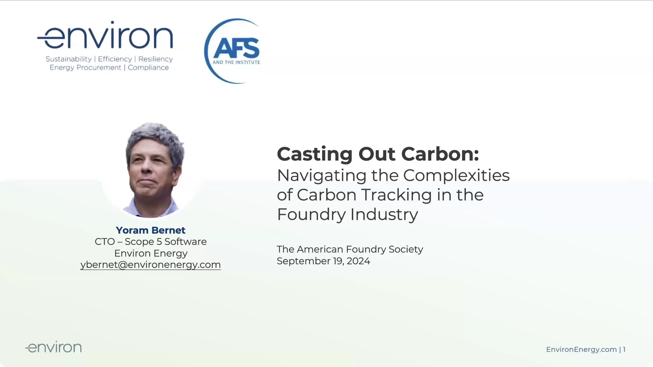 Casting Out Carbon: A Foundry’s Guide to Effective Carbon Tracking – OnLive